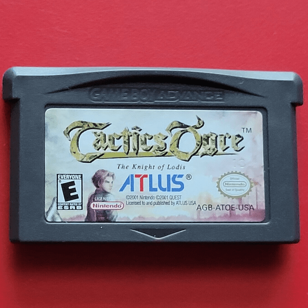 Tactics Ogre: The Knight of Lodis - Game Boy Advance - Game Cartridge ...