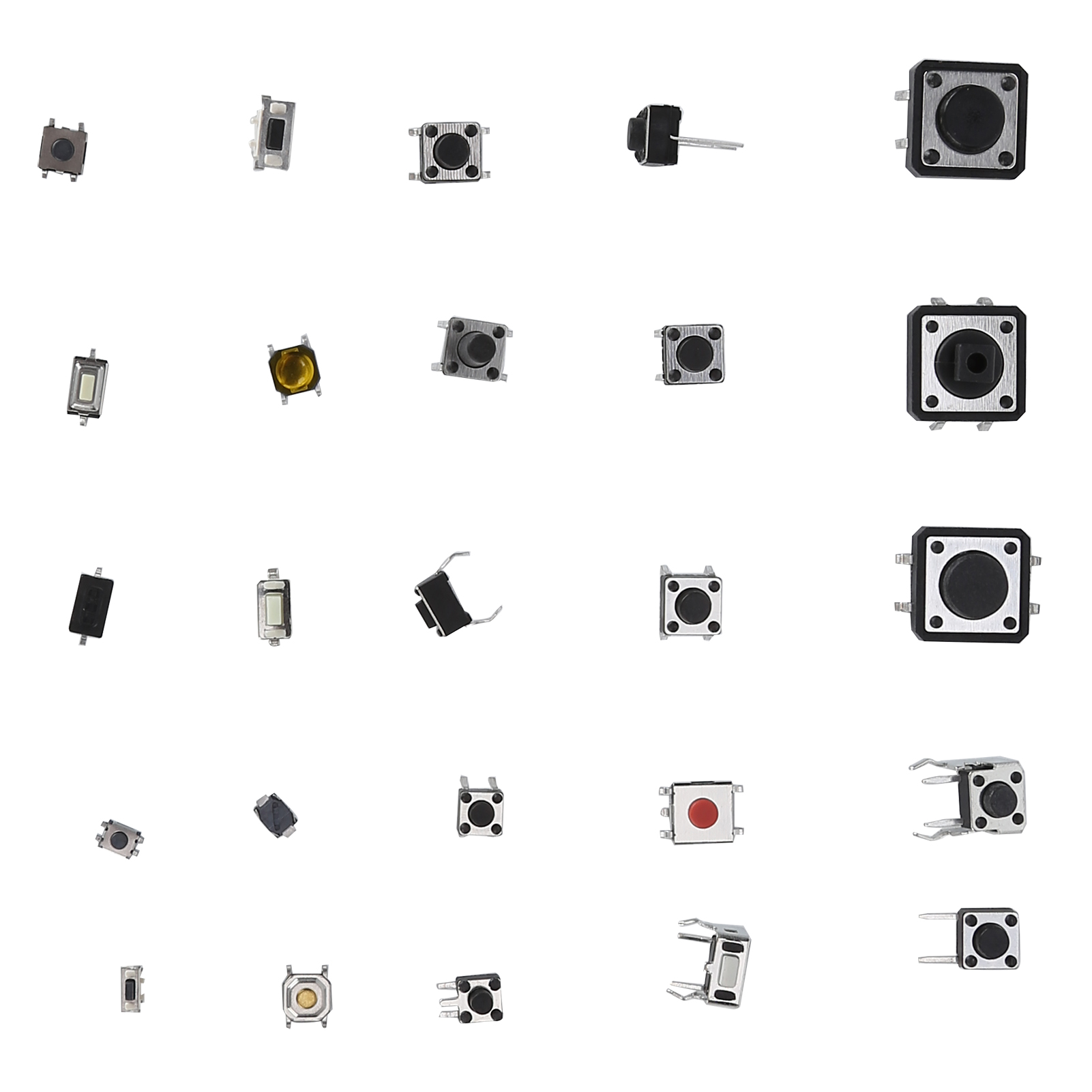 Tactile Switches, Momentary Push Button, Tactile Push Button Switches ...