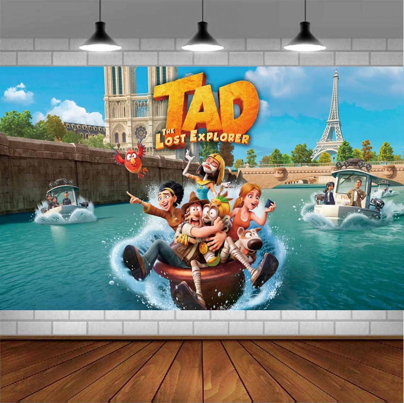 Tad the Lost Explorer and the Emerald Tablet Backdrop Banner Party ...