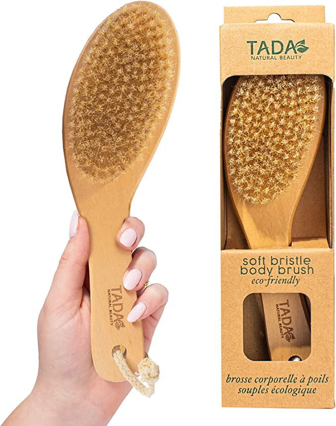 Tada Natural Beauty "9" Shape Body Brush - Walmart.com
