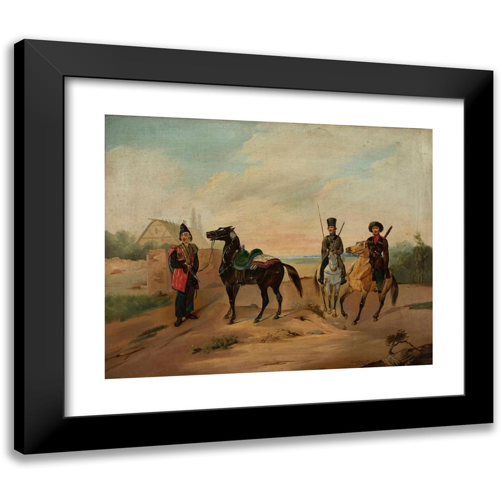 Tadeusz Brodowski 24x20 Black Modern Framed Museum Art Print Titled ...