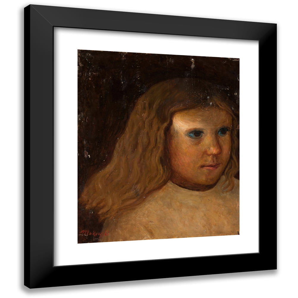 Tadeusz Makowski 12x14 Black Modern Framed Museum Art Print Titled ...