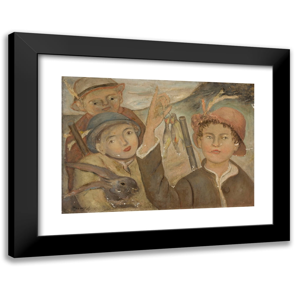 Tadeusz Makowski 14x11 Black Modern Framed Museum Art Print Titled ...