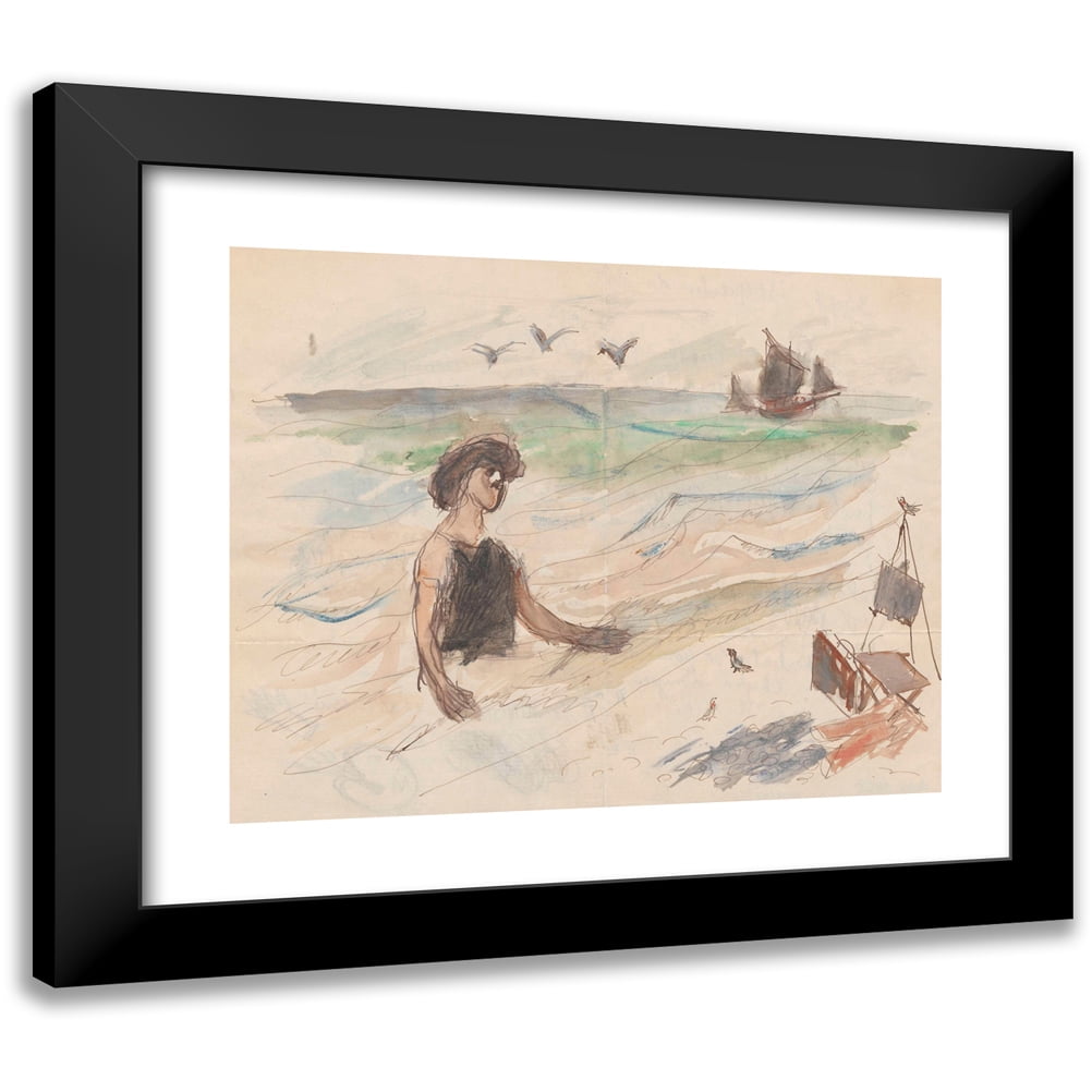 Tadeusz Makowski 14x12 Black Modern Framed Museum Art Print Titled ...