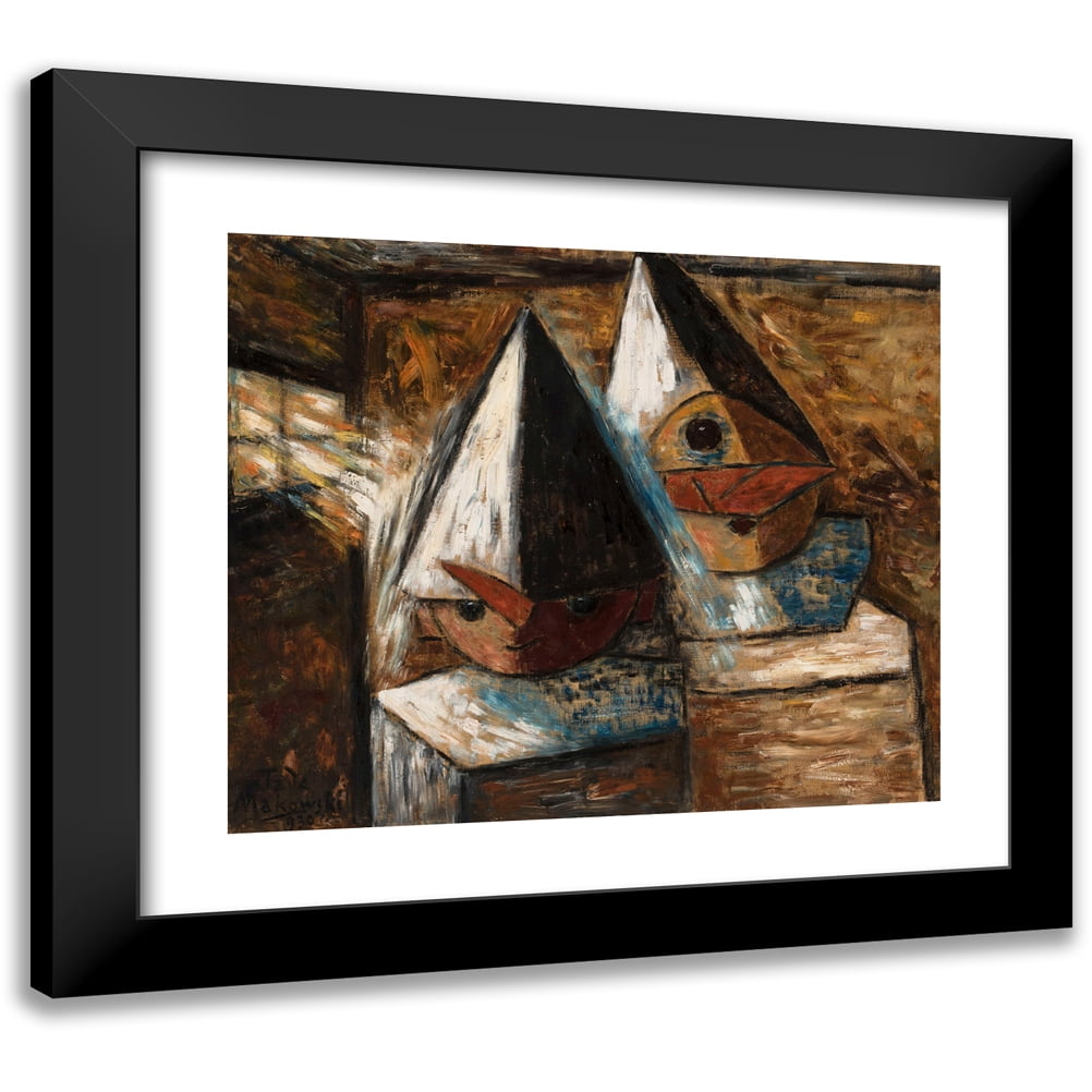 Tadeusz Makowski 17x15 Black Modern Framed Museum Art Print Titled ...