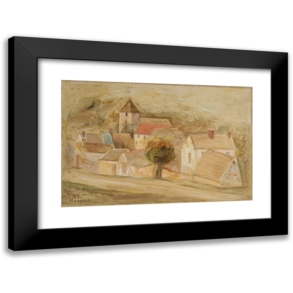 Tadeusz Makowski 18x13 Black Modern Framed Museum Art Print Titled ...