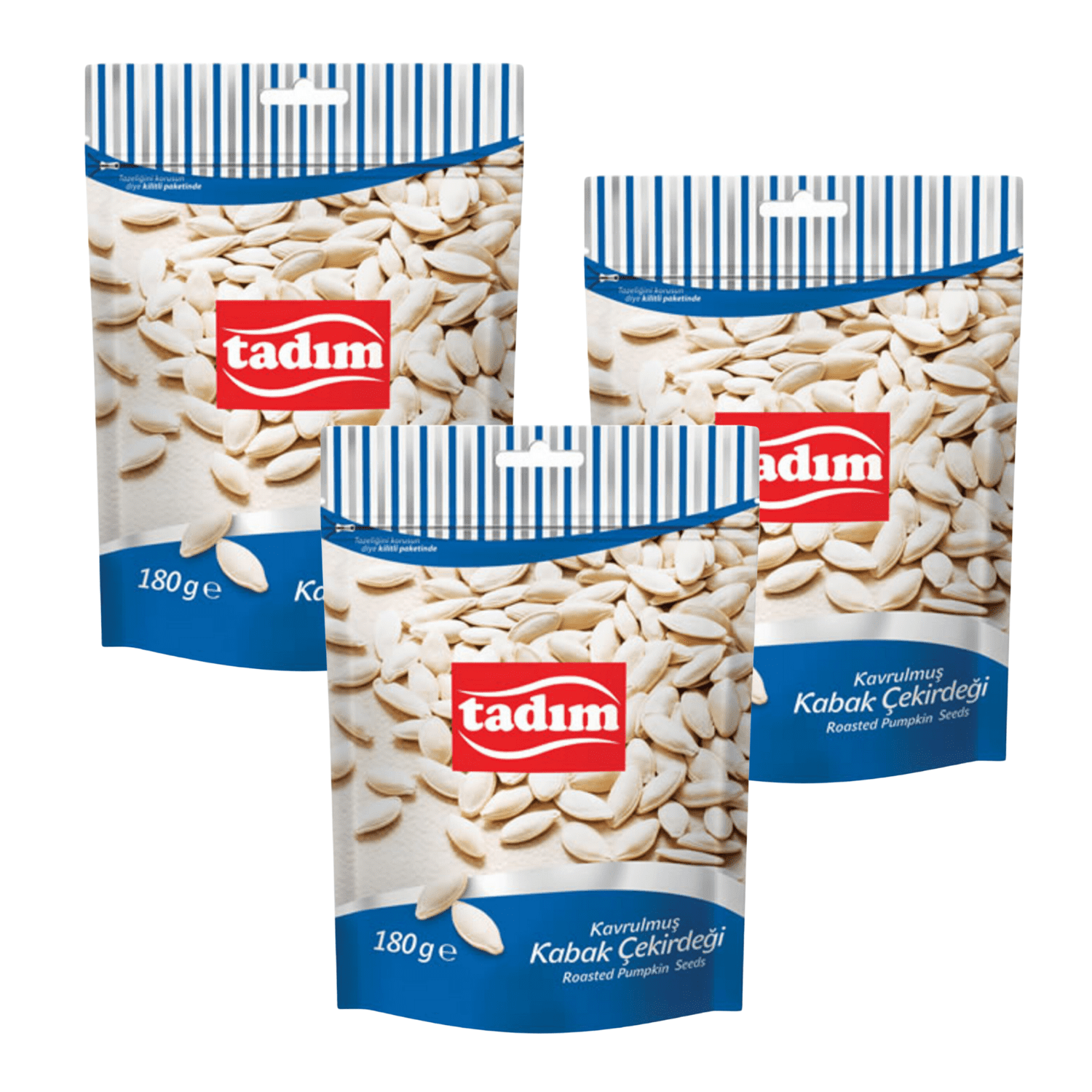 Tadim Roasted Pumpkin Seeds 180 G x 3 PCS - Walmart.com