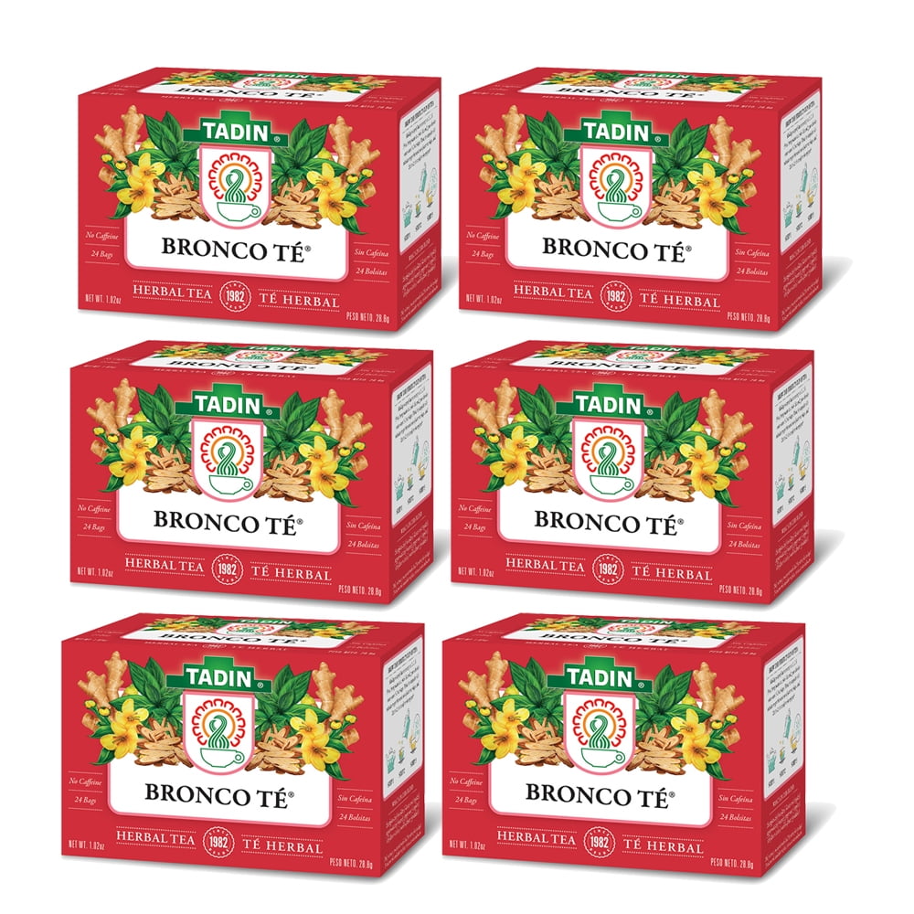 Tadin Bronco Herbal Tea. Peppermint, Eucalyptus and Ginger Tea Blend ...