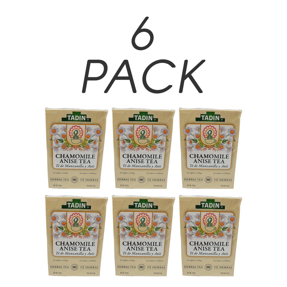 Tadin Chamomile and Anise Tea. Sleep and Relaxation Aid. Cold Symptom ...