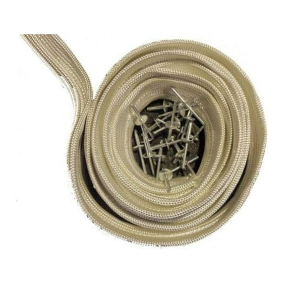Tadpole Door Gasket Kit Includes Rivits for Wood stoves. (2000F Fire ...