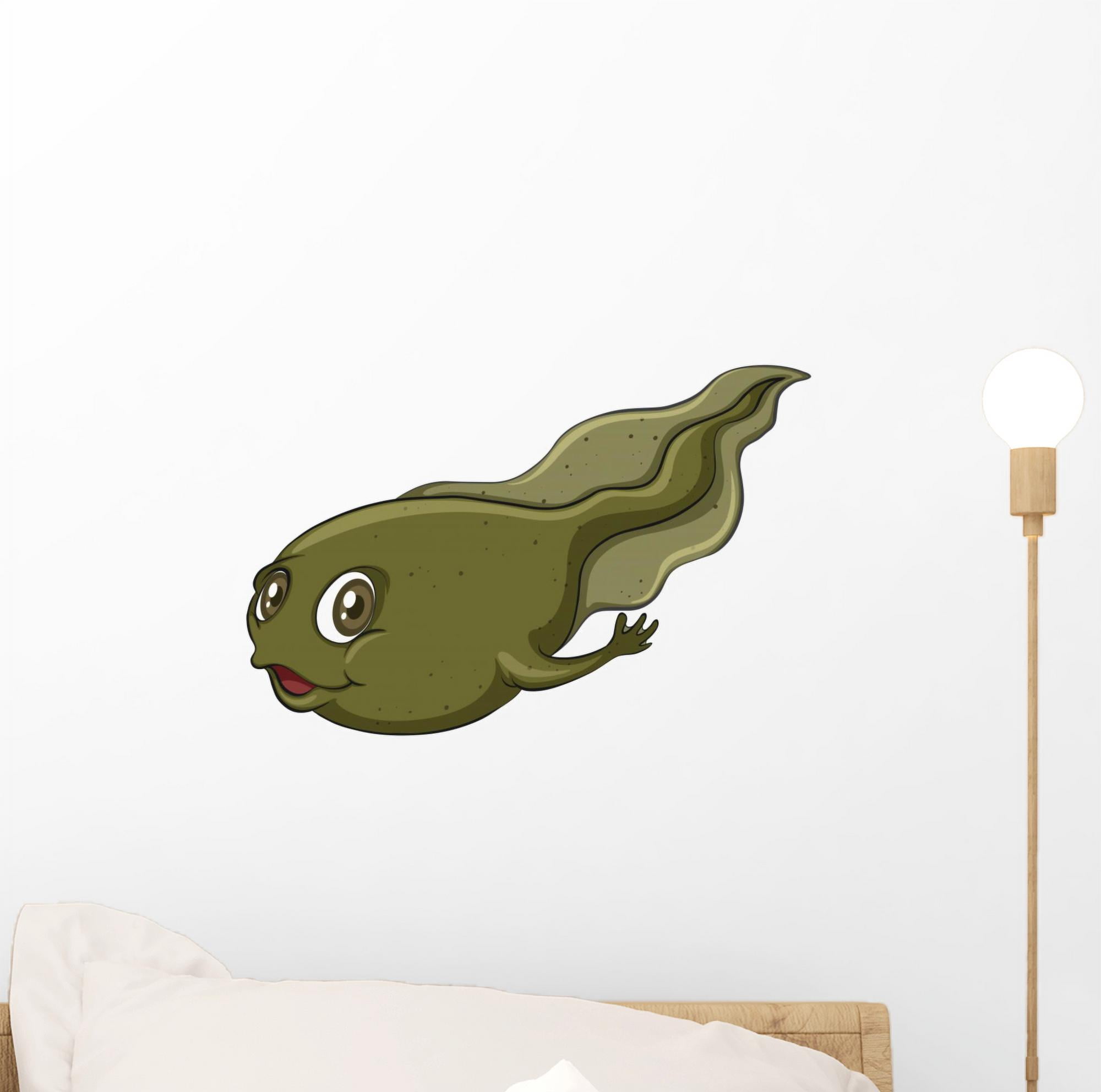 Tadpole Wall Decal Mural by Wallmonkeys Peel and Stick Graphic (12 in W ...