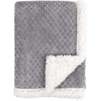 Tadpoles Popcorn Plush and Sherpa Ultra-Soft Baby Blanket - Walmart.com