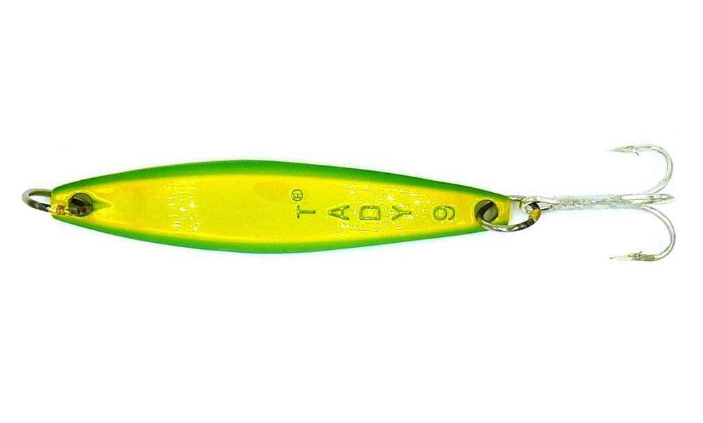 Tady Lure Corporation 9 Green Yellow Cast Lure - Walmart.com