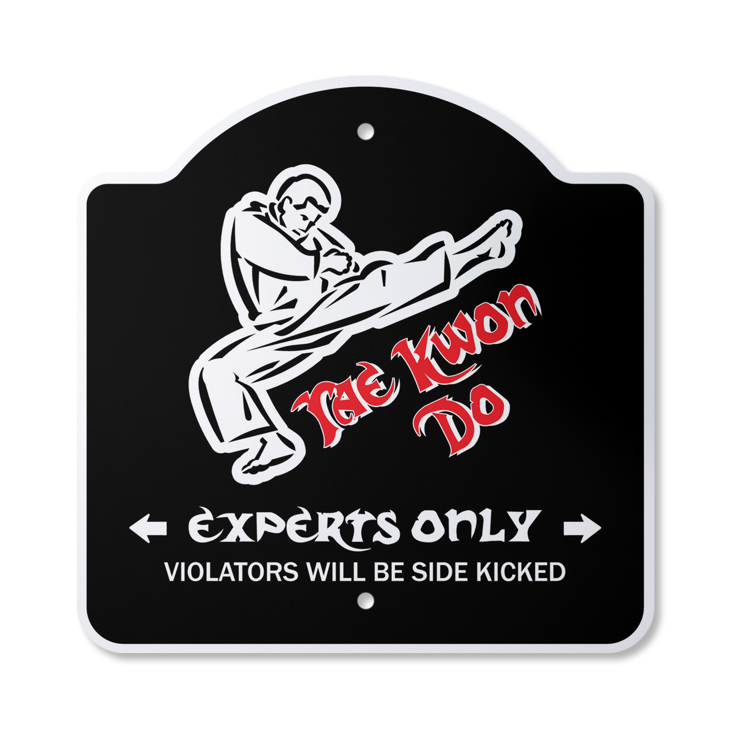 Tae Kwon Do 10” x 10” Sign | Indoor/Outdoor Plastic | SignMission ...