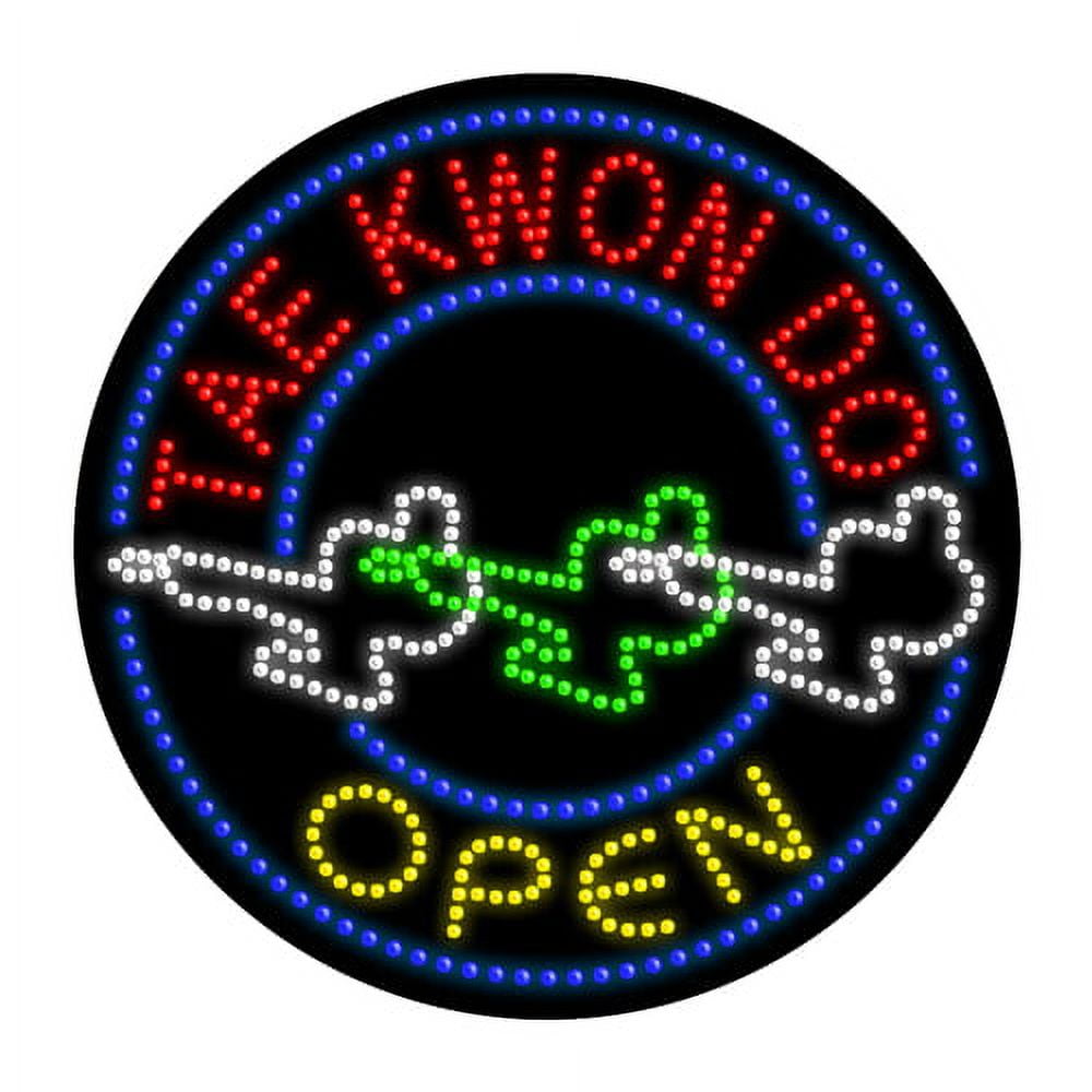 Tae Kwon Do-LED Dots Sign Made in USA - Walmart.com
