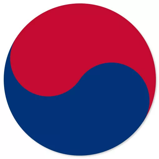 Taegeuk Flag Sticker Window Decal Phone Decal Water Bottle Stickers Car ...