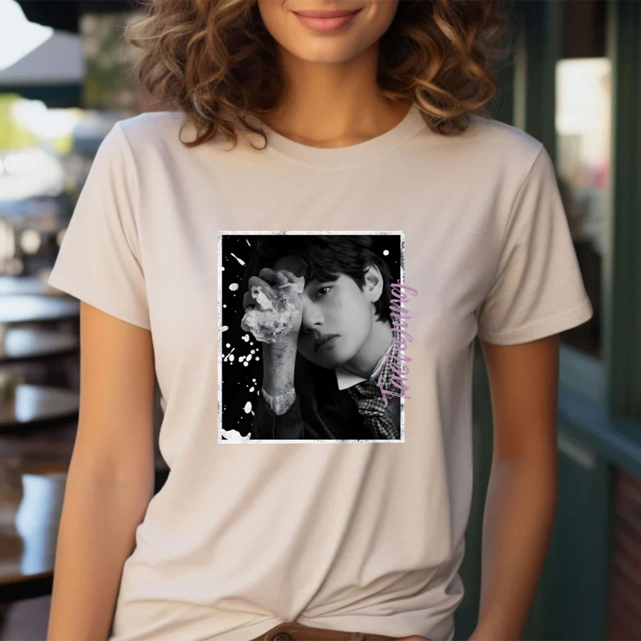 Taehyung Vintage Shirt, Bts V Vintage Shirt, Bts Tae Tee, Bts Taehyung ...