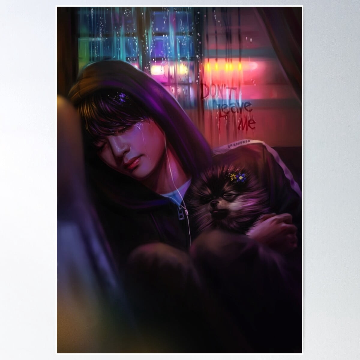 Taehyung Yeontan "Don't let me" Poster, 16x24 UNFRAMED - Walmart.com