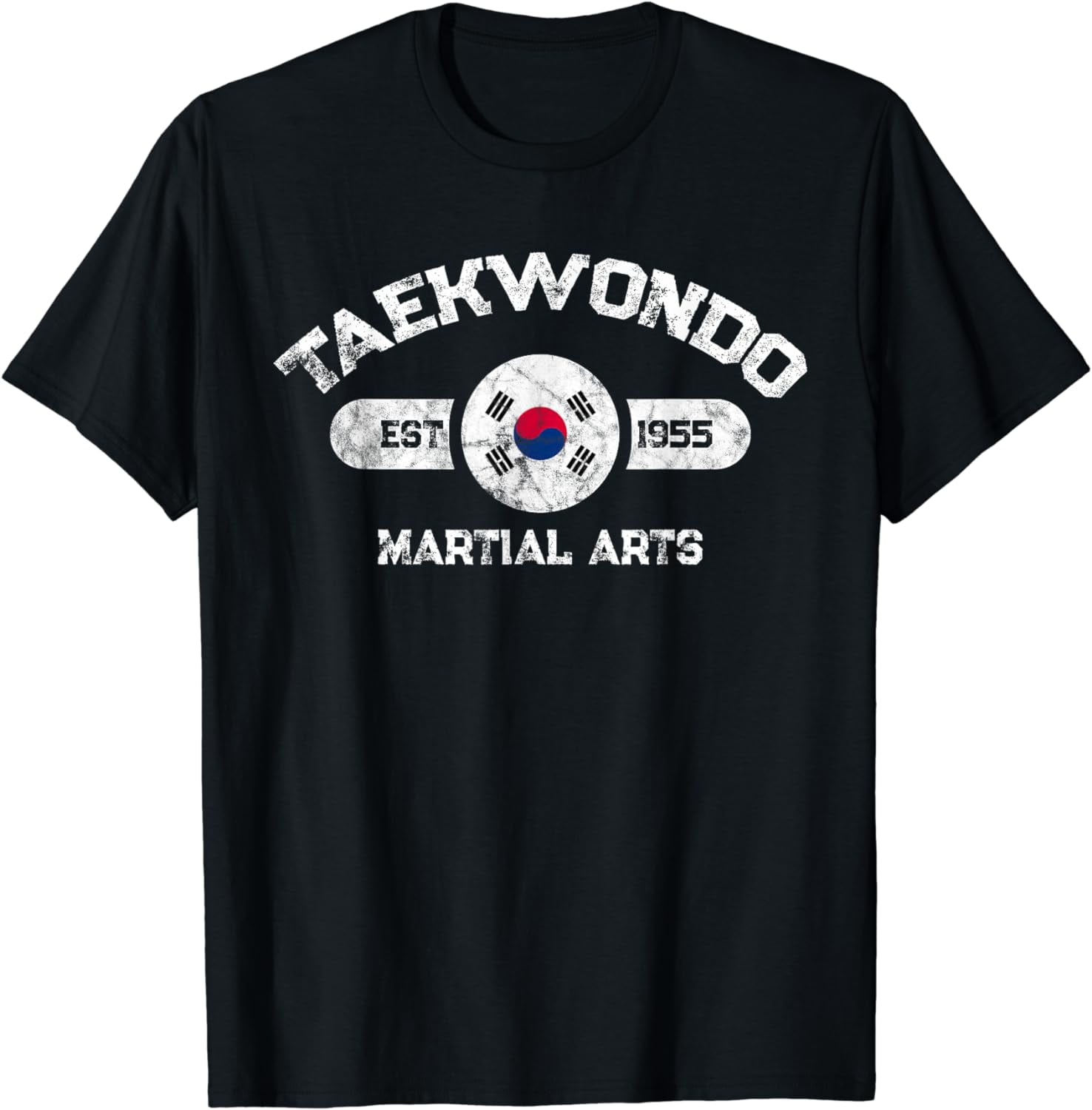 Taekwondo Established 1955 Tae Kwon Do Gift Martial, Arts T-Shirt mens ...