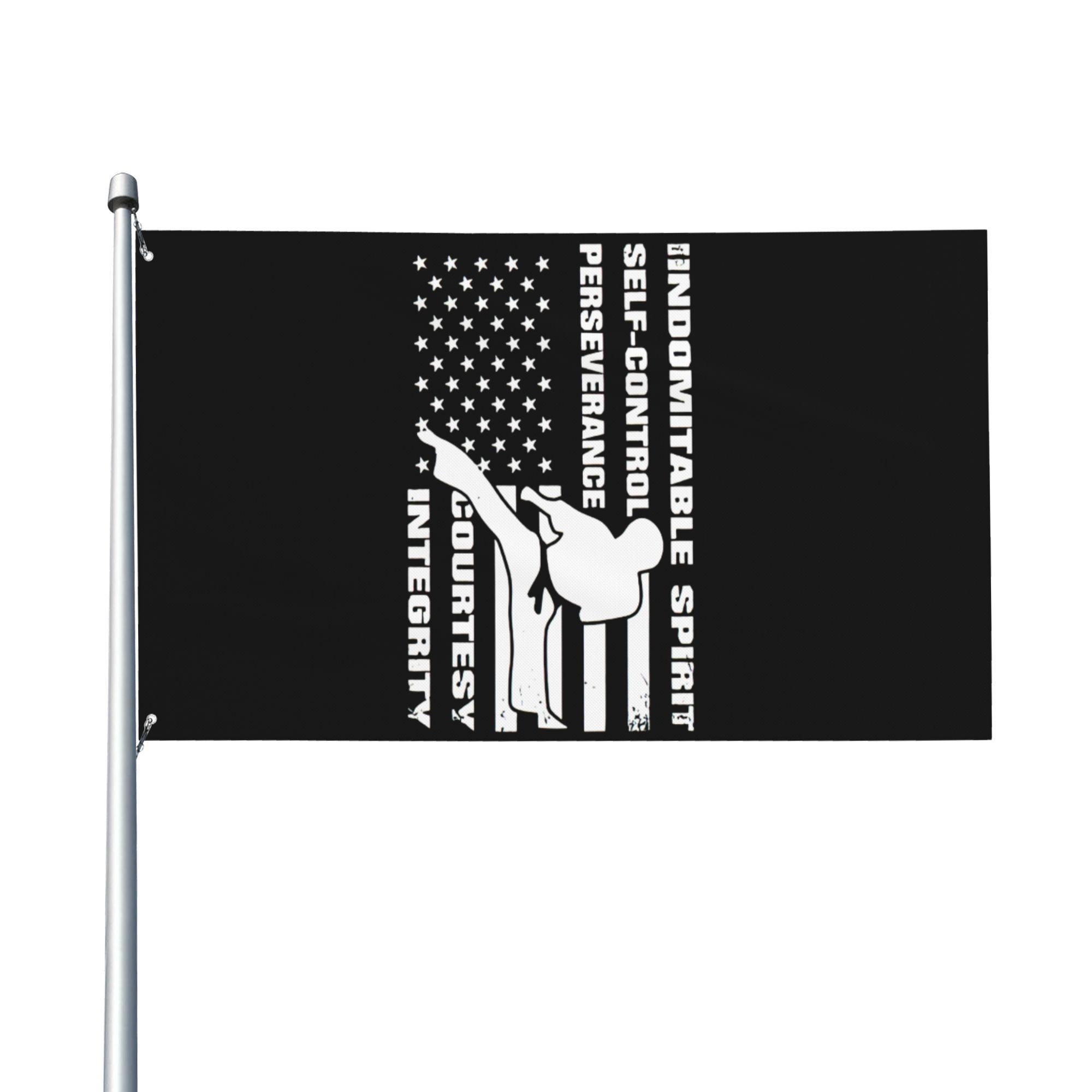 Taekwondo Flag Home Garden Flag Banner Breeze Flags For Home Decor ...