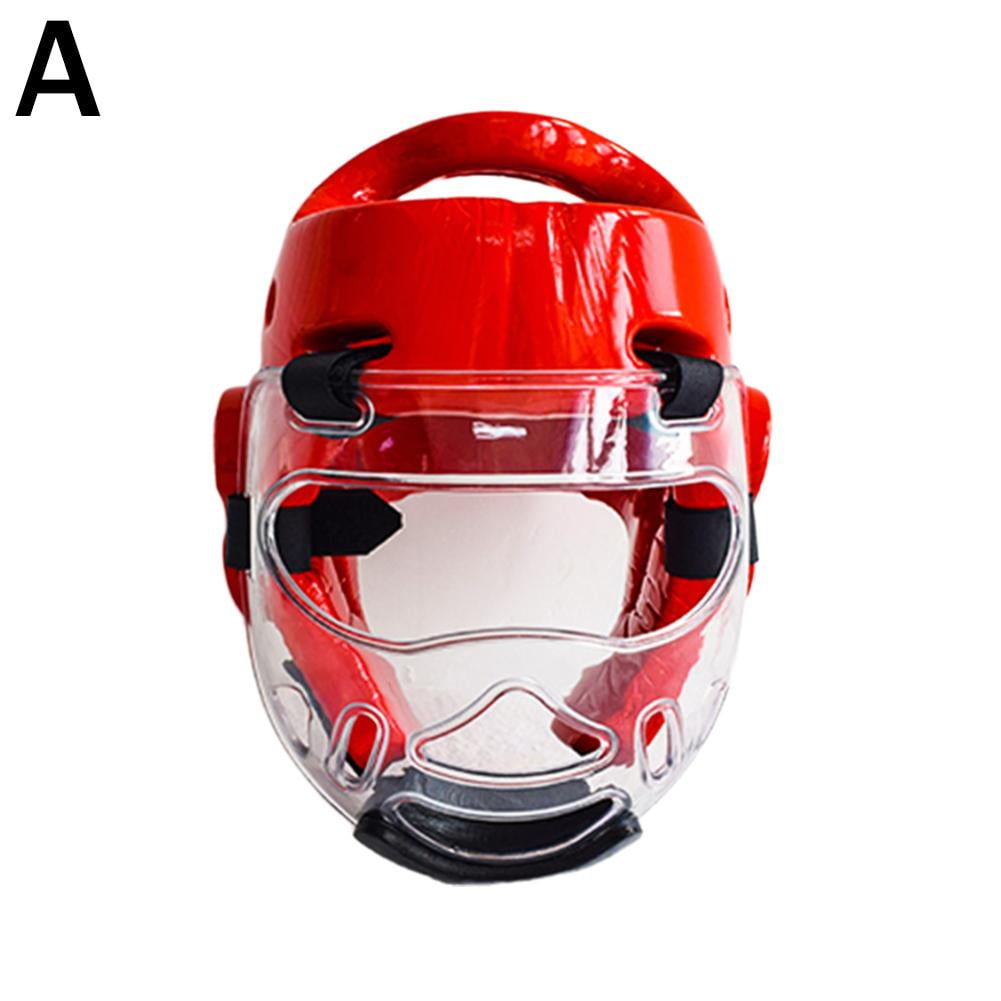 Taekwondo Helmet Adult Children Boxing Fight Face Head Protect ...