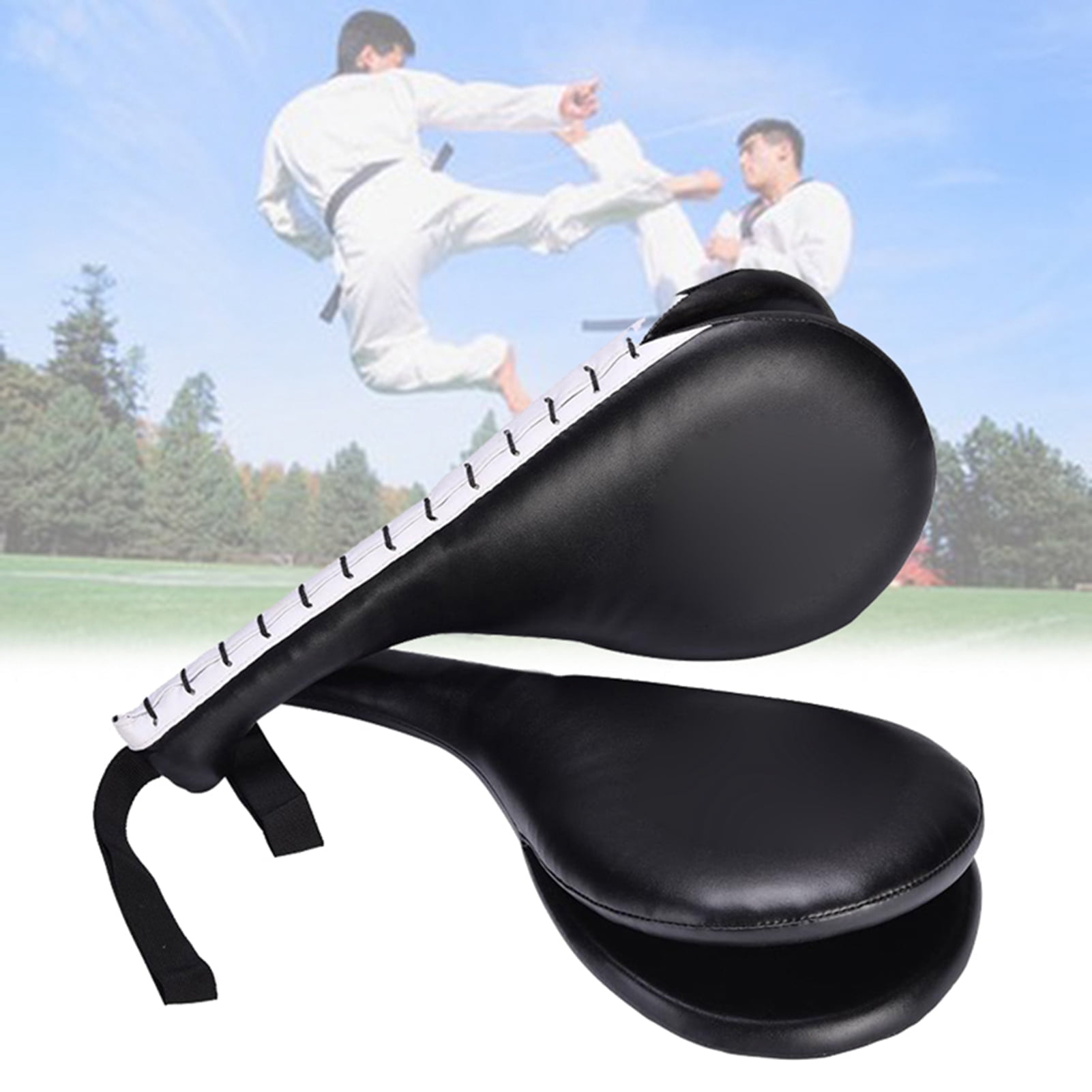 Taekwondo Kicking Pad, Karate MMA Training Target Paddle Kungfu Hand ...