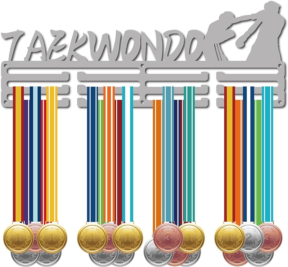 Taekwondo Medal Hanger Display Medal Holder Rack Frame Sports Metal ...