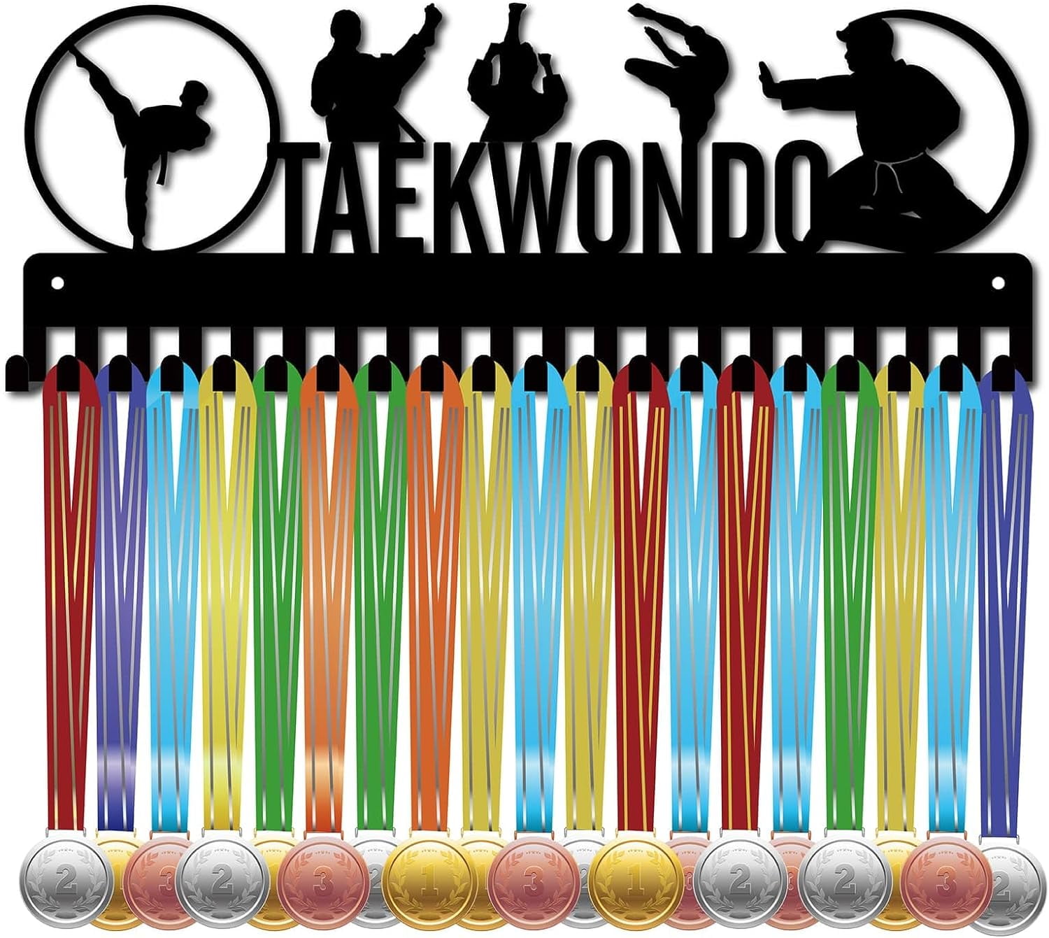 Taekwondo Medal Hanger Display Medal Holder Rack Sports Hanging Athlete ...