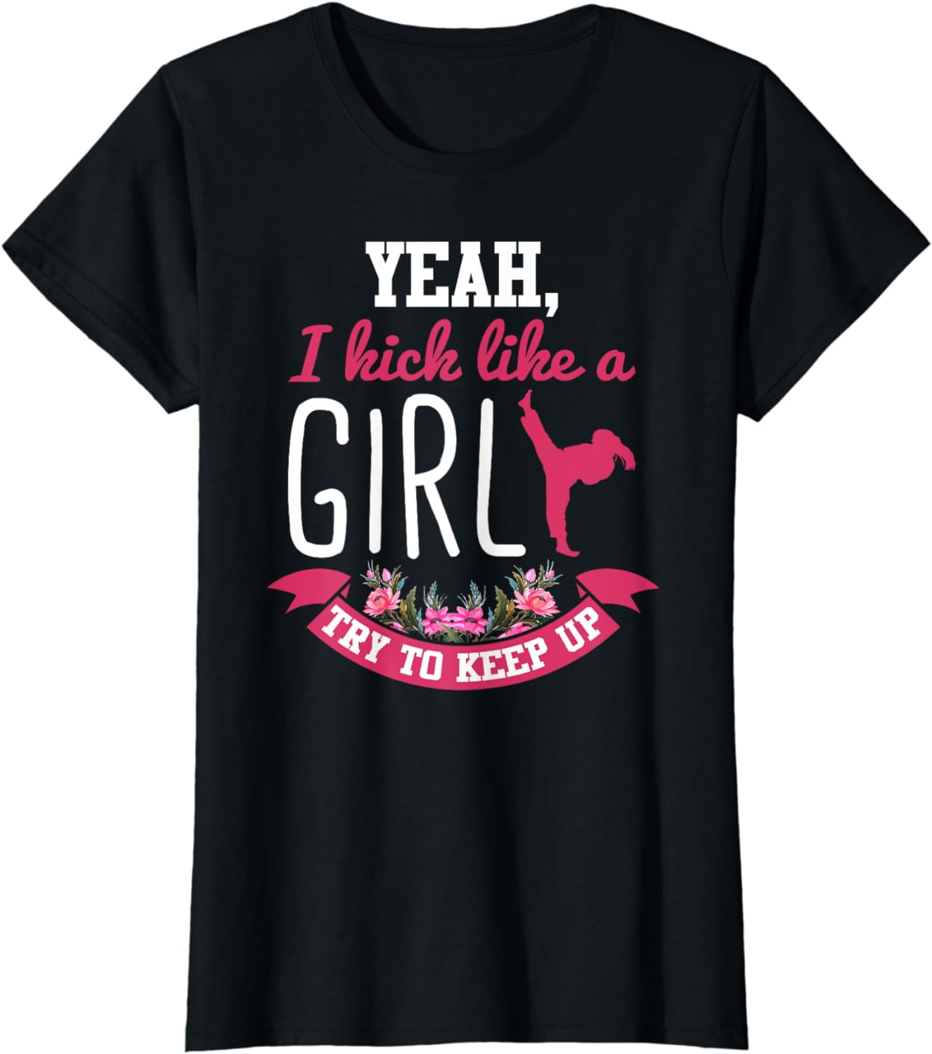 Taekwondo Shirt Funny Girls Taekwondo Lover Martial Arts T-Shirt ...