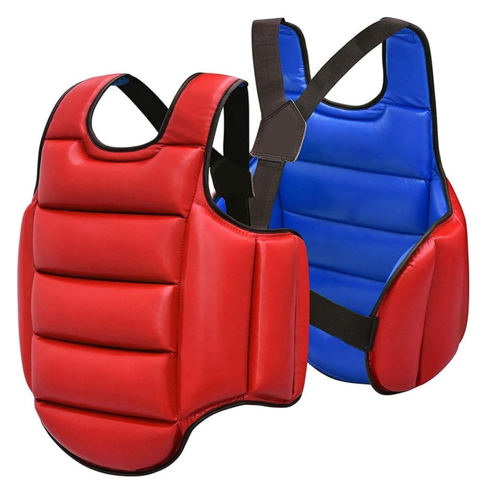 Taekwondo Sparring Chest Protector, Boxing Body Protector Reversible ...