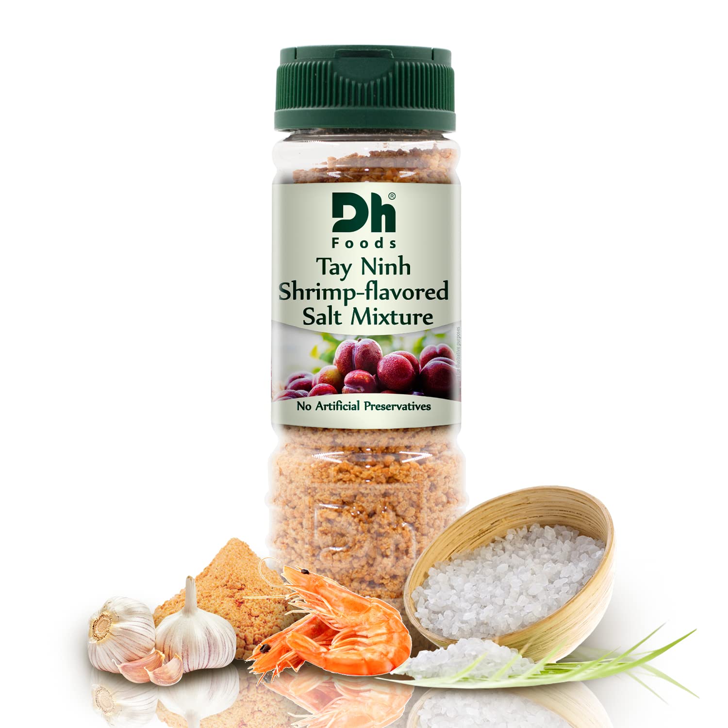 Dh Foods Shrimp Salt Seasoning Spice BSL1 4 Oz | No Synthetic Color, No ...