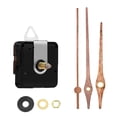 Taeuda Quiet Clock Movement Replacement with Wood Long and Short Shaft ...