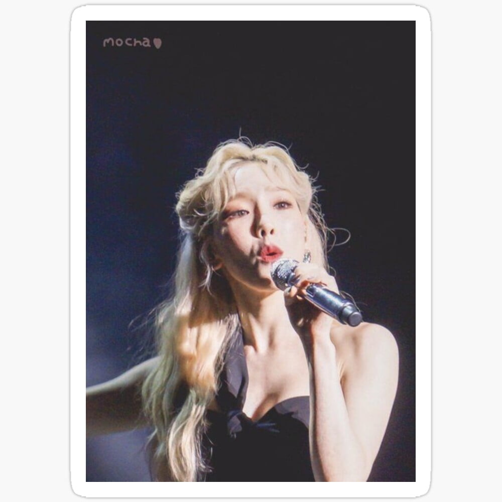 Taeyeon Sticker Phone Decal Water Bottle Stickers Car Decals, Laptop ...