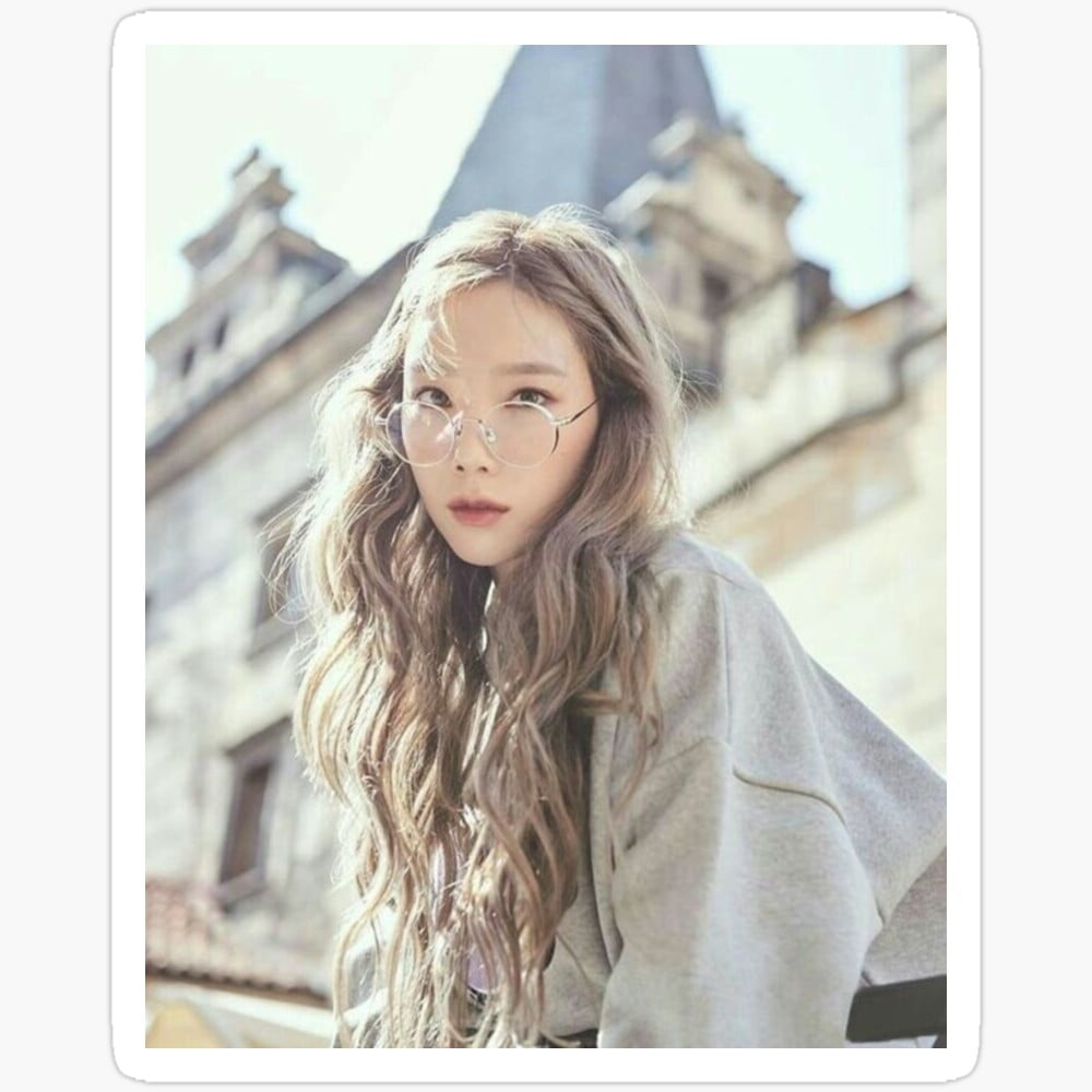 Taeyeon Sticker Phone Decal Water Bottle Stickers Car Decals, Laptop ...