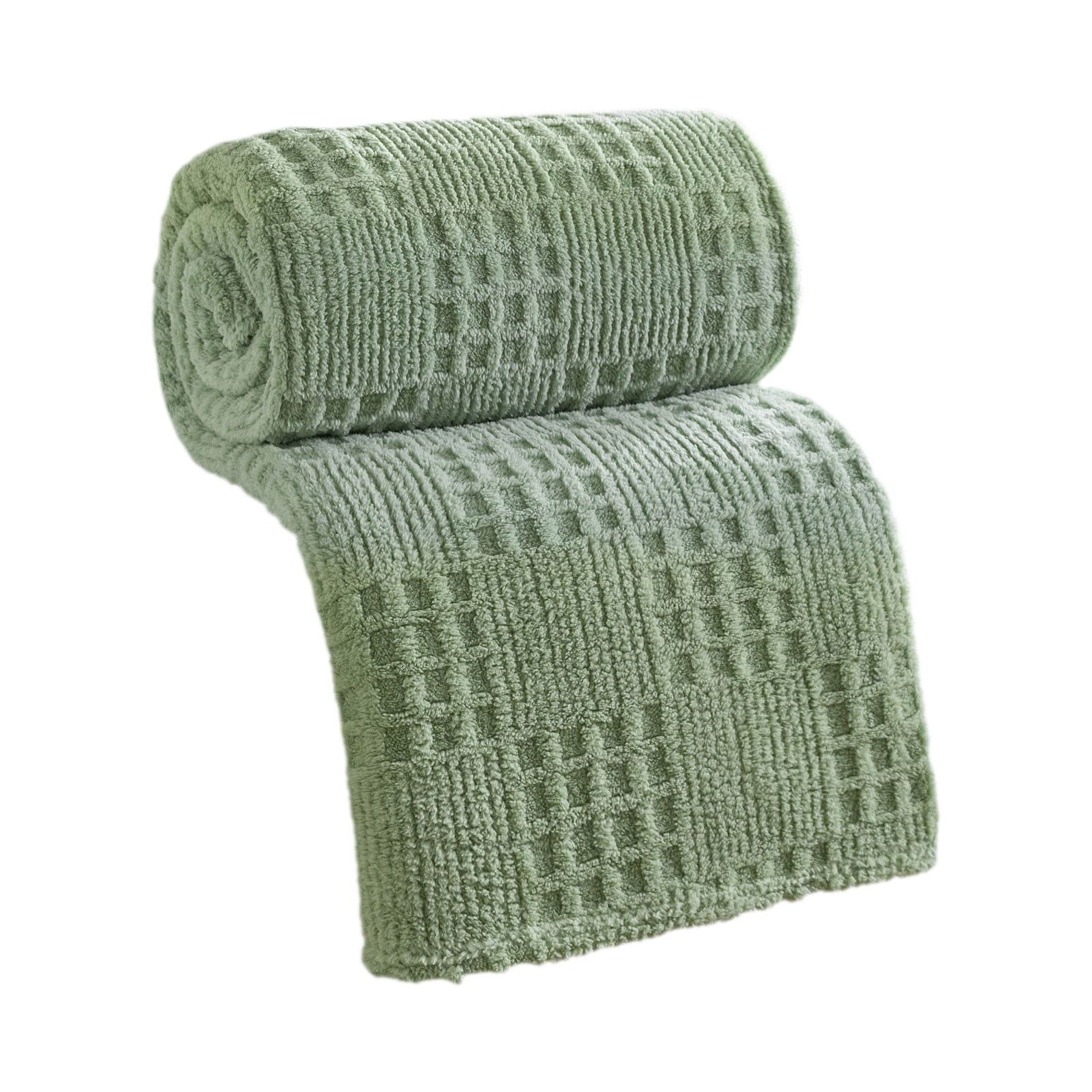 Taff Velvet Nap Blanket, Cotton Soft Office Throw, Multi-Color Taff ...