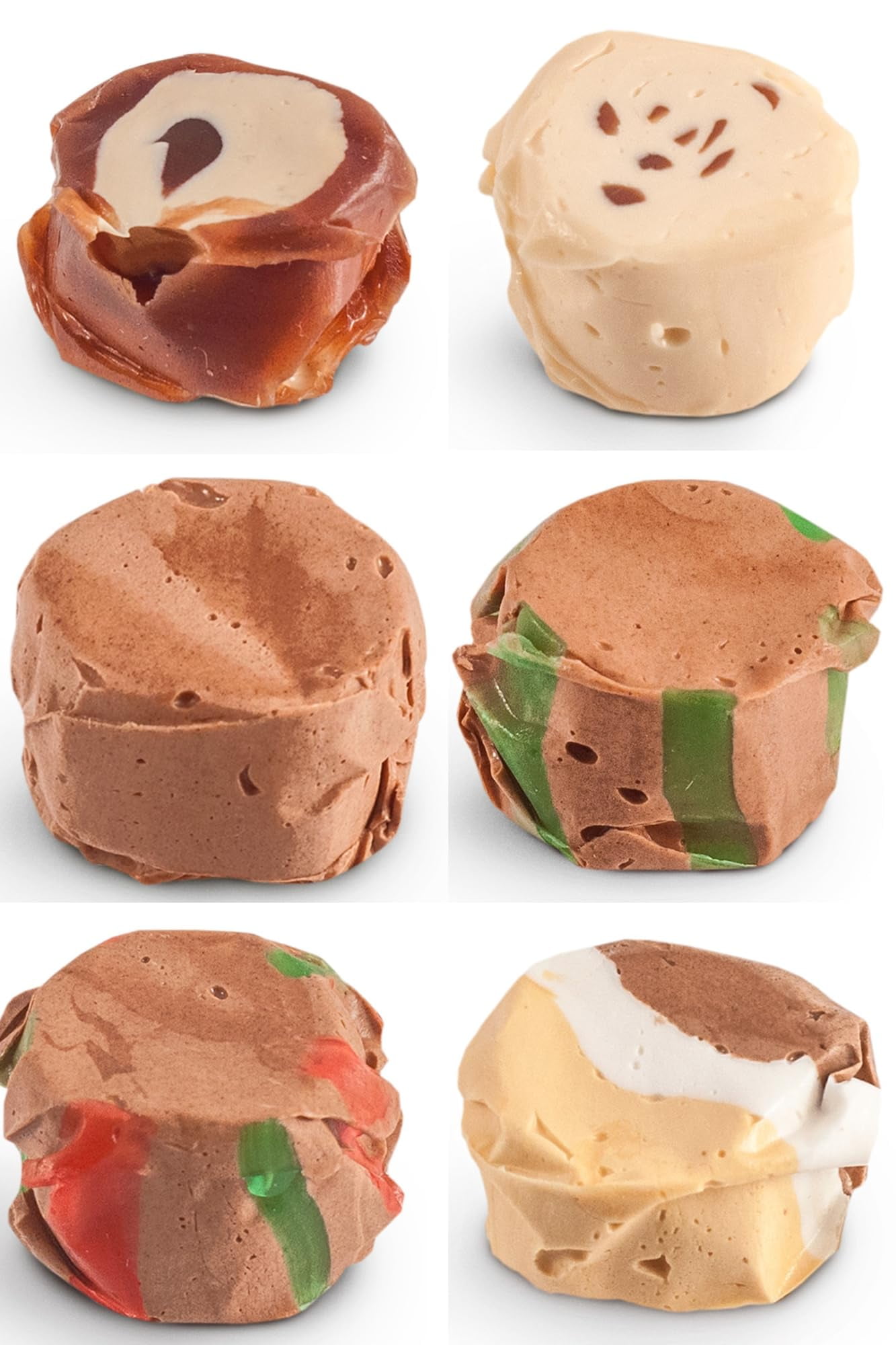 Taffy Shop Chocolate Lovers Mix Salt Water Taffy - Small Batch Salt ...