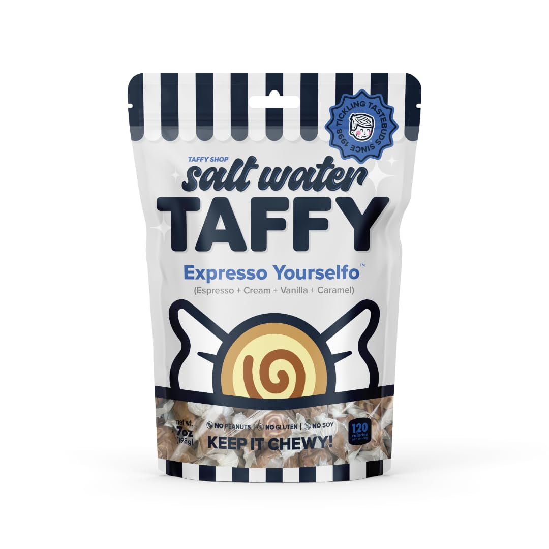 Taffy Shop Expresso Yourselfo, Expresso, Cream, Vanilla, Caramel Salt ...
