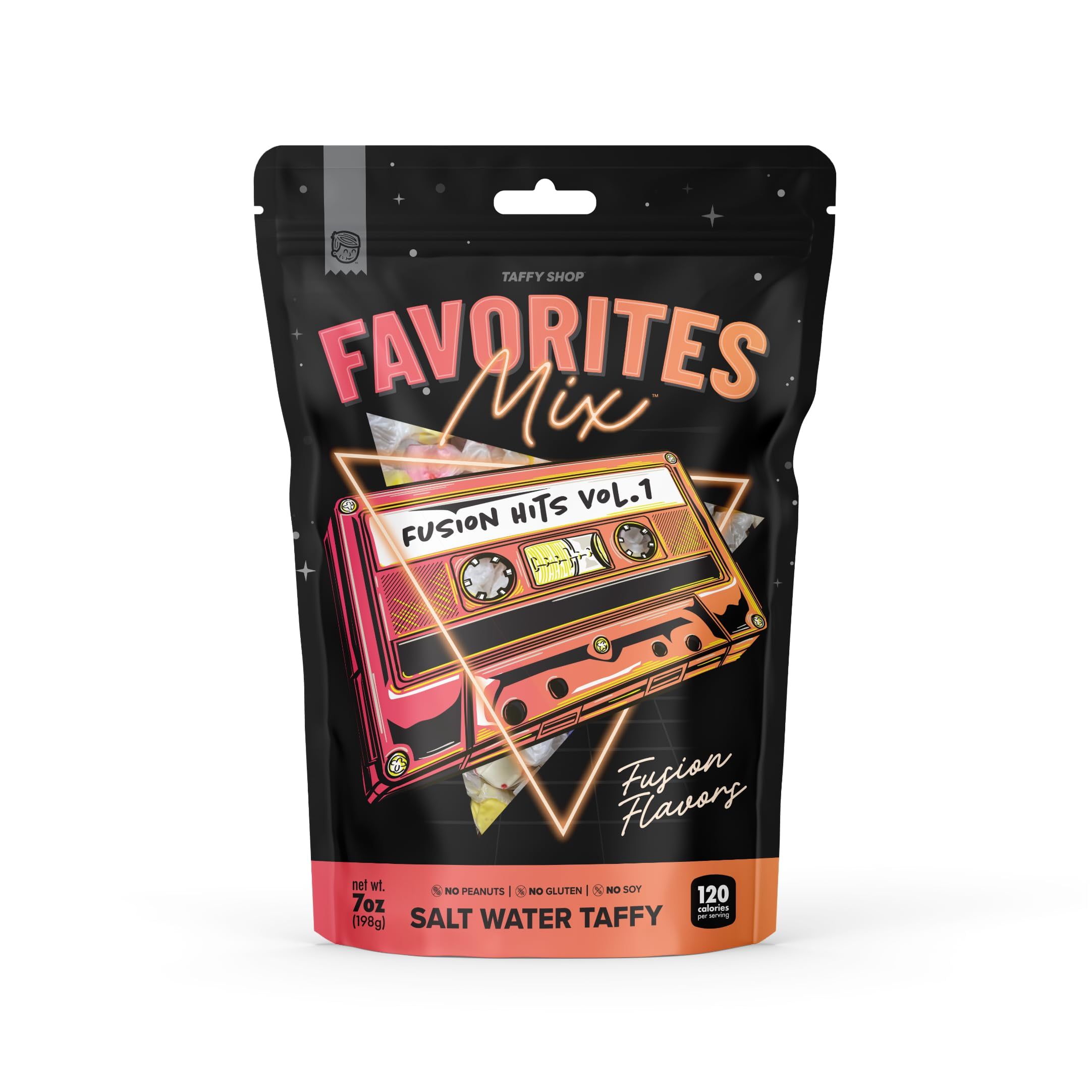 Taffy Shop Fusion Favorites, Salt Water Taffy – Assorted Gourmet Candy ...