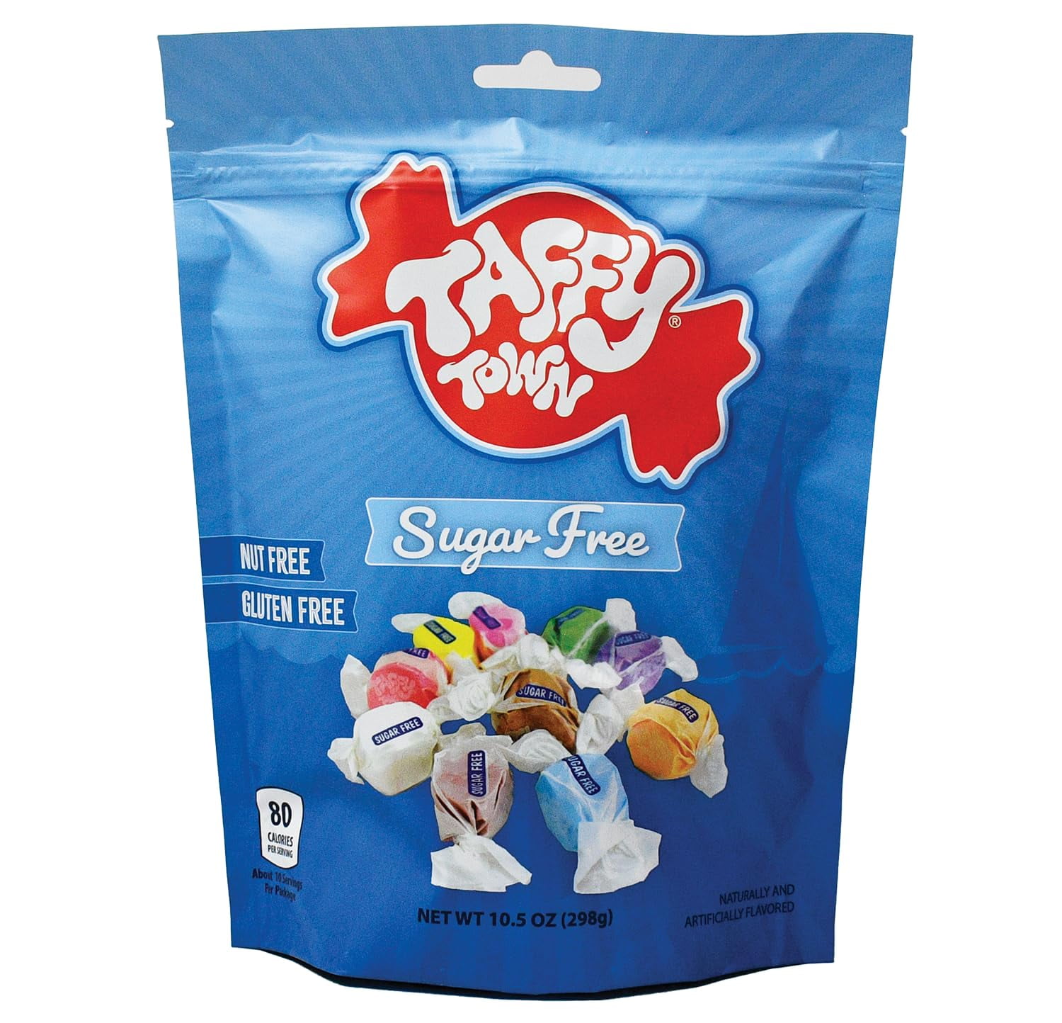 Taffy Town Saltwater Taffy- ESF27 Sugar Free Assorted | Gourmet| Nougat ...