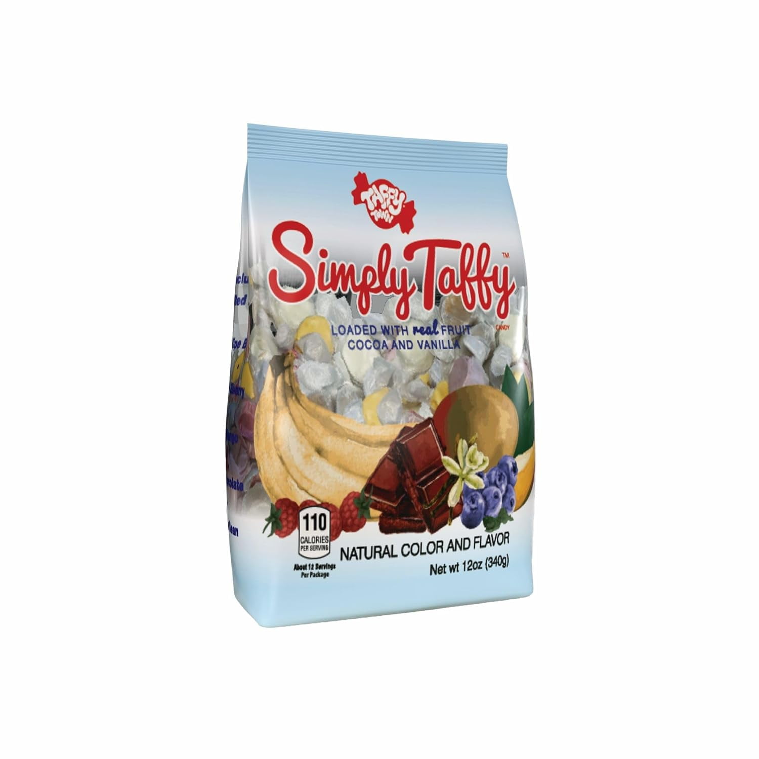 Taffy Town Saltwater Taffy - Simply Taffy Mix | Gourmet | Nougat-Style ...