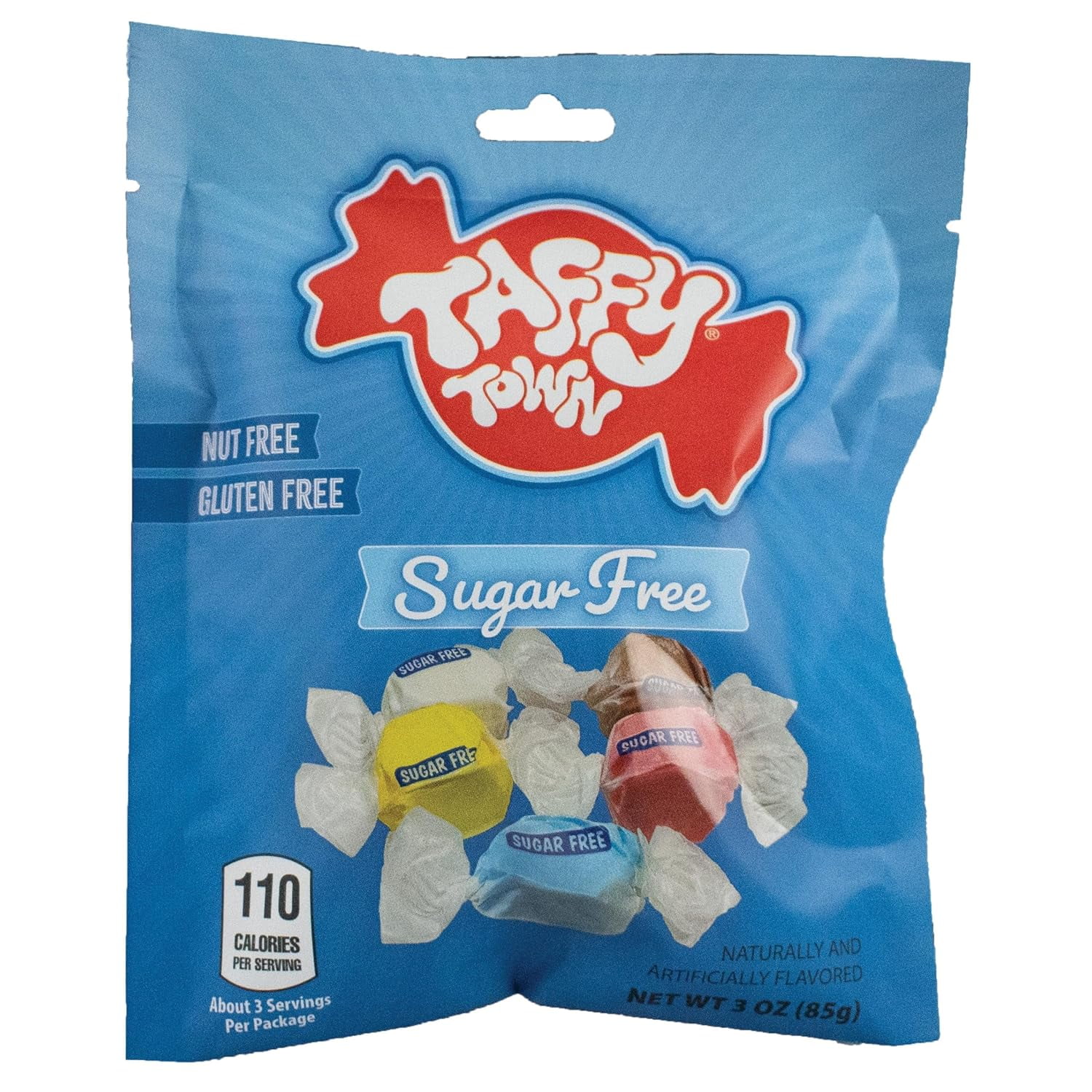 Taffy Town Saltwater Taffy - Sugar Free Assorted | Gourmet | Nougat ...