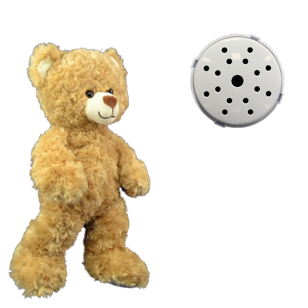 Taffy the Bear 16-inch Plush Toy with Recorder, Perfect for Crafting ...