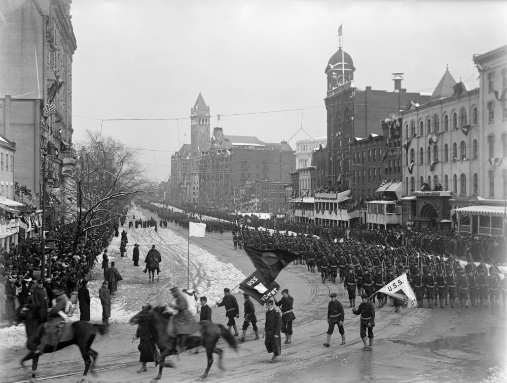Taft Inauguration 1909. Nparade In Washington D.C. During The ...