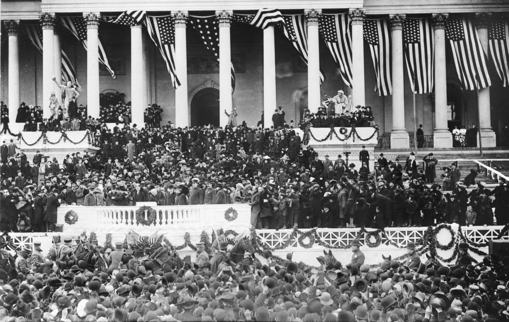 Taft Inauguration 1909. Npresident William Howard Taft On The Inaugural ...