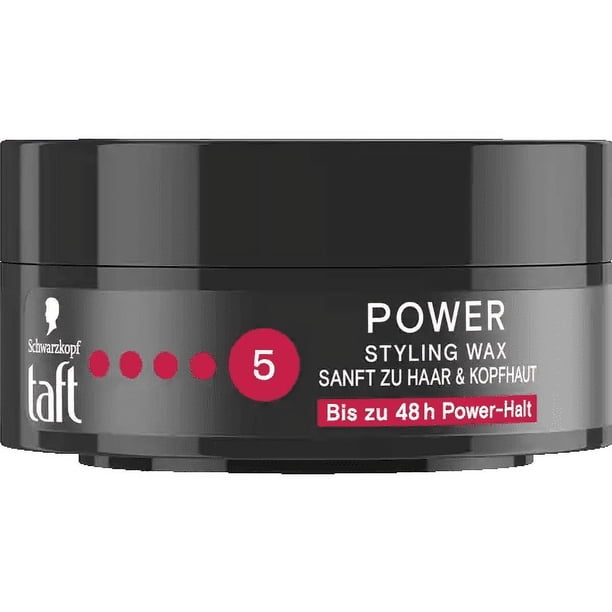 Taft POWER WAX hair styling wax - 75ml/2.53 fl oz - Walmart Business ...