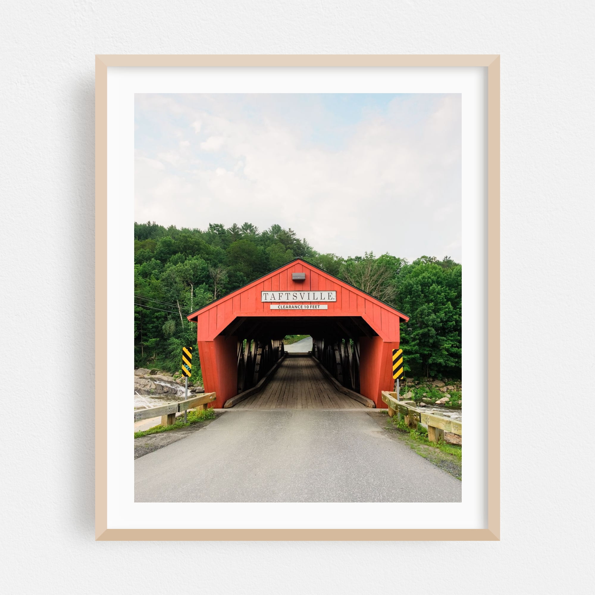 Taftsville Covered Bridge 01 - Woodstock Vermont Photography Bridge ...