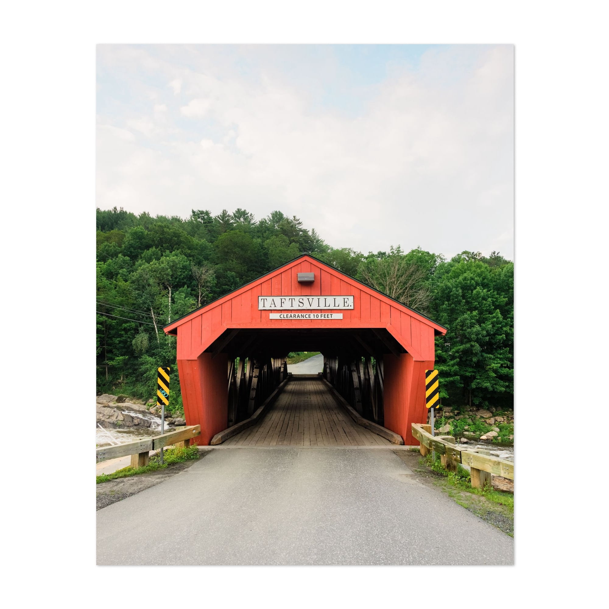 Taftsville Covered Bridge 01 - Woodstock Vermont Photography Bridge ...