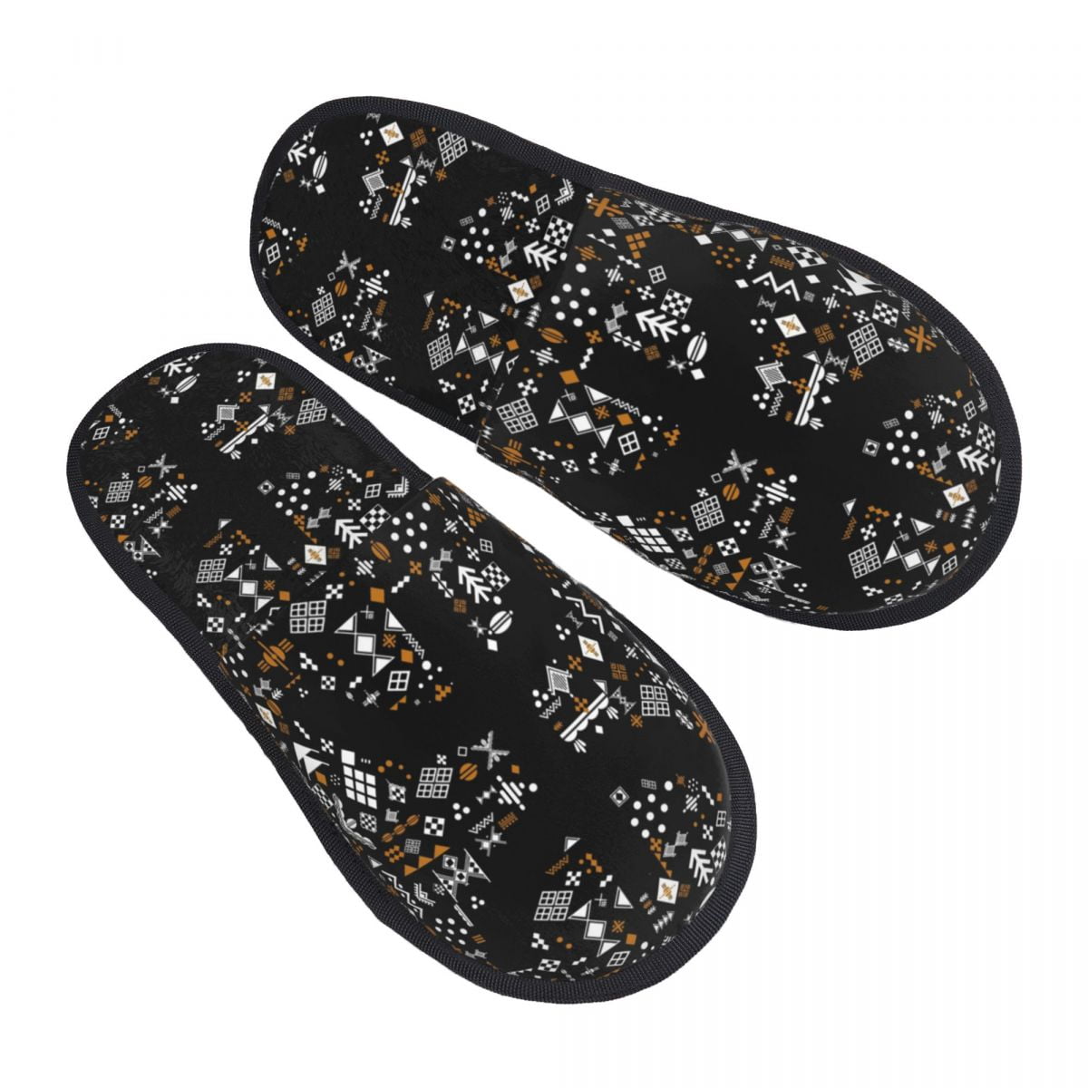 Tafzimth Kabyle Fibula House Slippers Women Soft Memory Foam Geometric ...