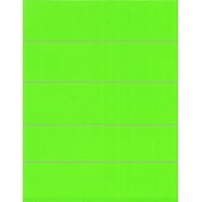 Royal Green Colored Labels ( 50mm x 31mm) Rectangle Stickers in 15 ...