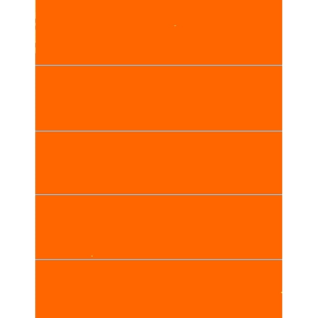 Tag-A-Room Color Coded File Folder Labels Orange, Permanent Adhesive 50 ...